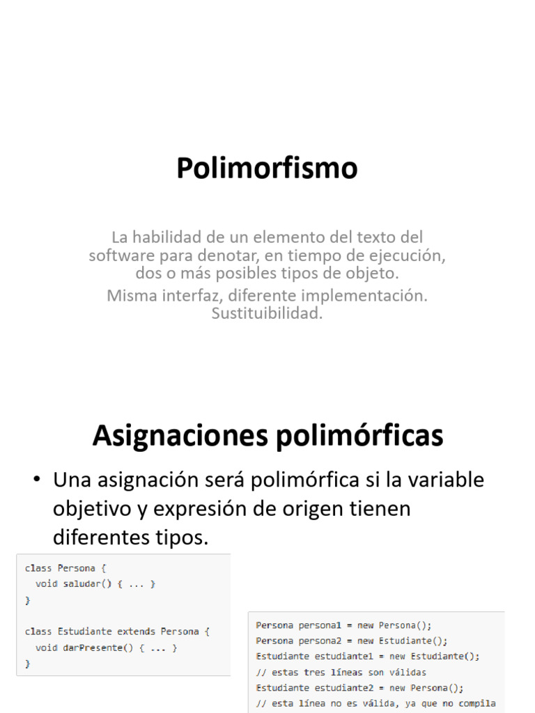 Polimorfismo 1 | PDF | Objeto (informática) | C