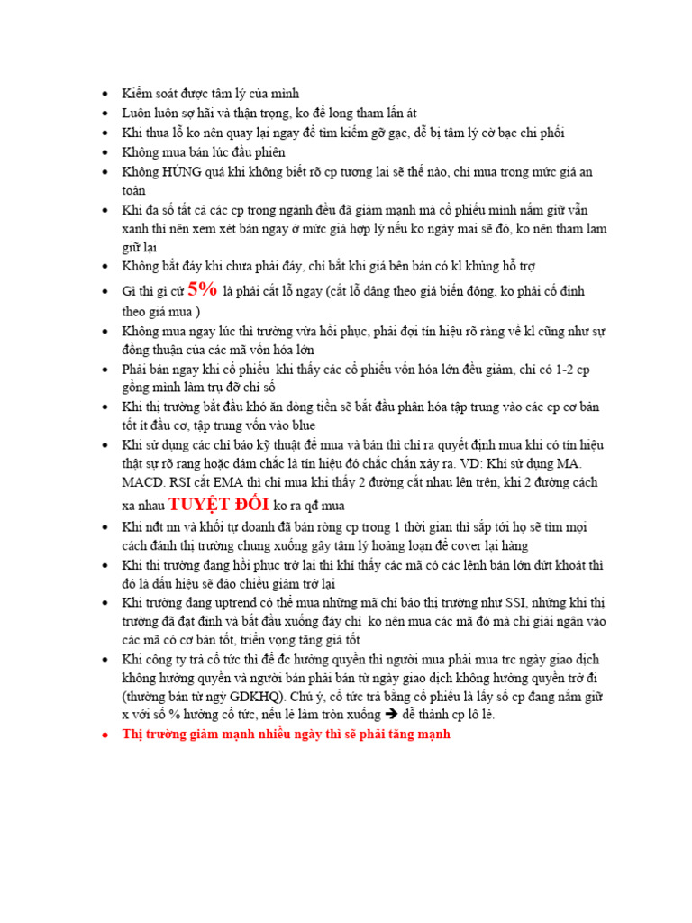 Kinh Nghiem Ban Than | PDF