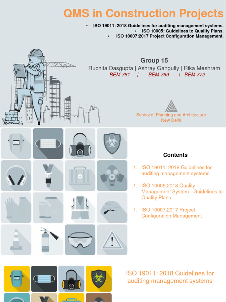 ISO 10005:2018 Quality Plans Overview | PDF | Audit | Quality ...