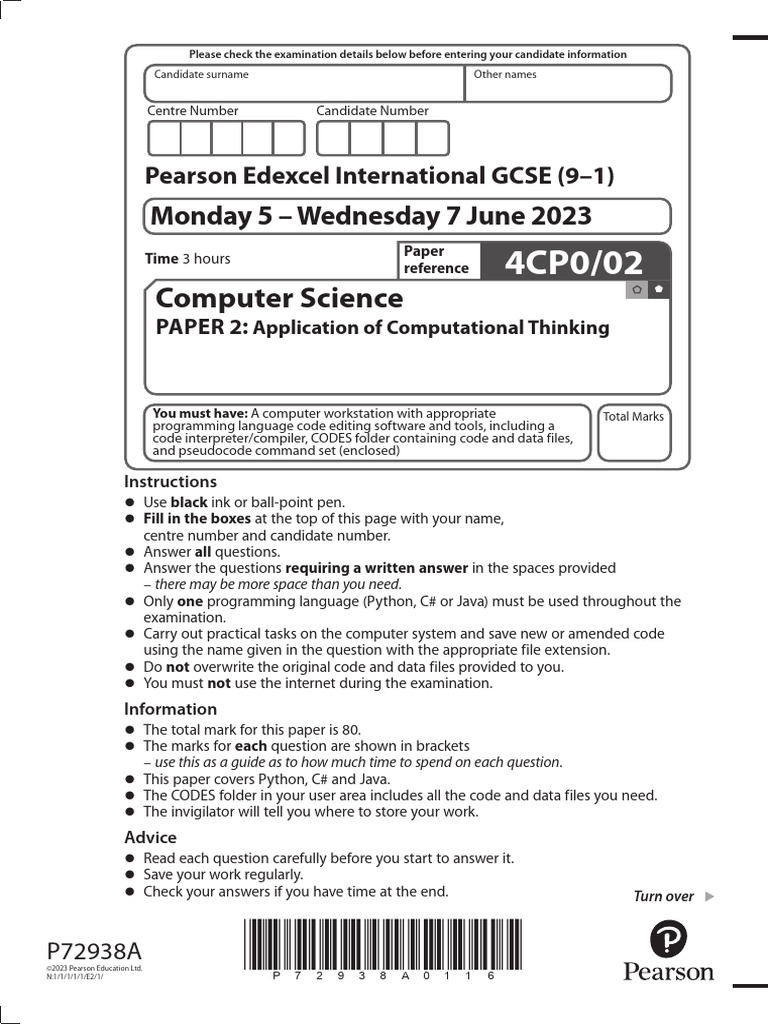 paper 2 2023 | PDF | Encryption | Data Type