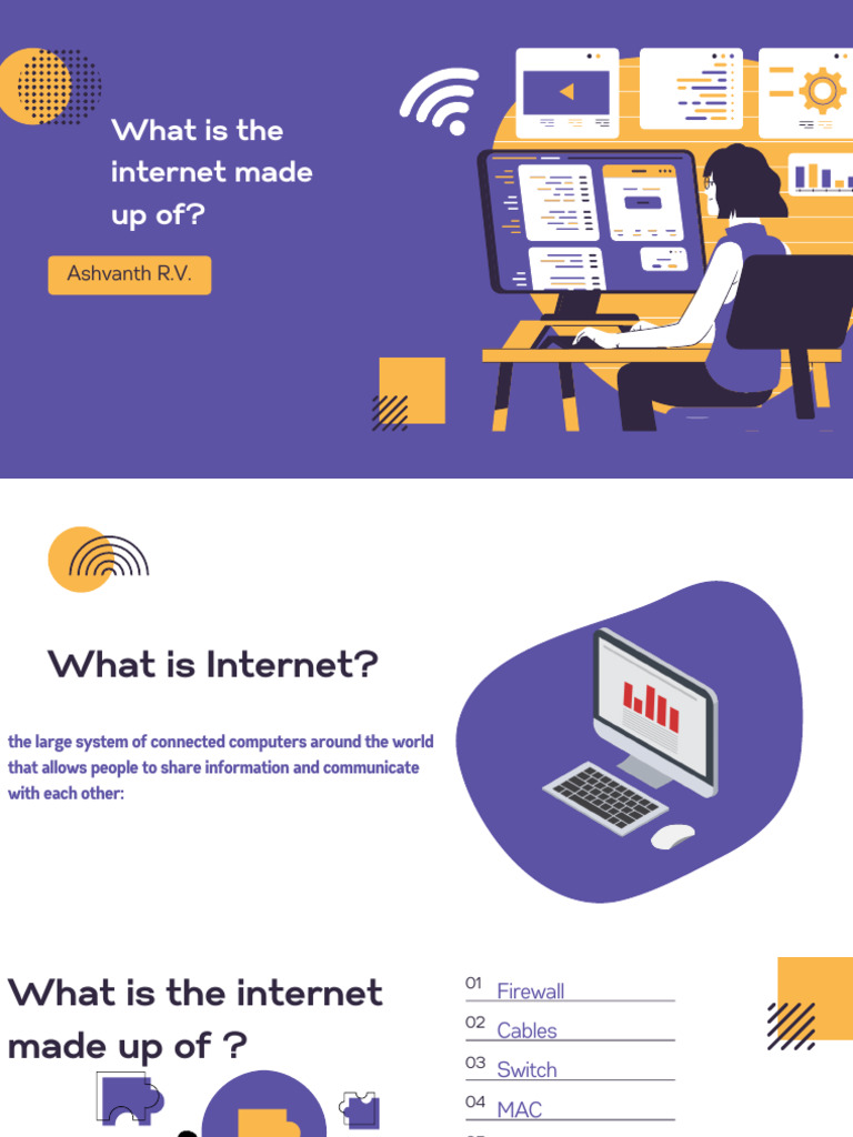 What Is The Internet Made Up of | PDF | Computer Network | Network Switch