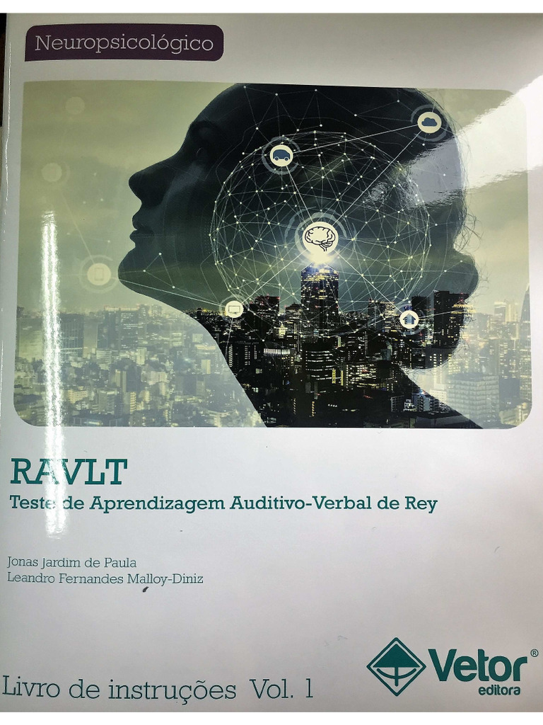 RAVLT - Manual de Aplicação e Correção COMPLETO 2018 | PDF