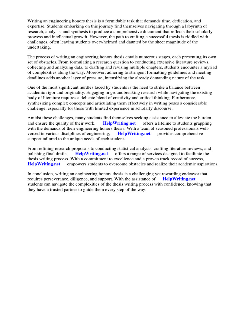 Ut Engineering Honors Thesis | PDF | Porosity | Thesis