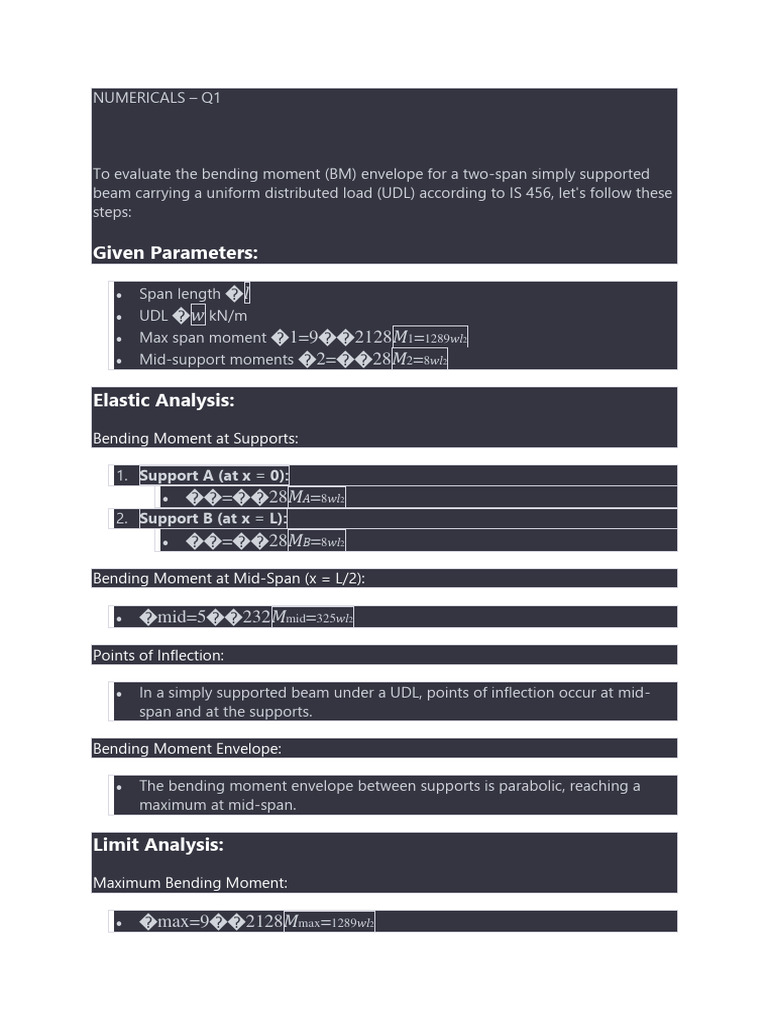 Numerical S | PDF | Bending | Applied And Interdisciplinary Physics