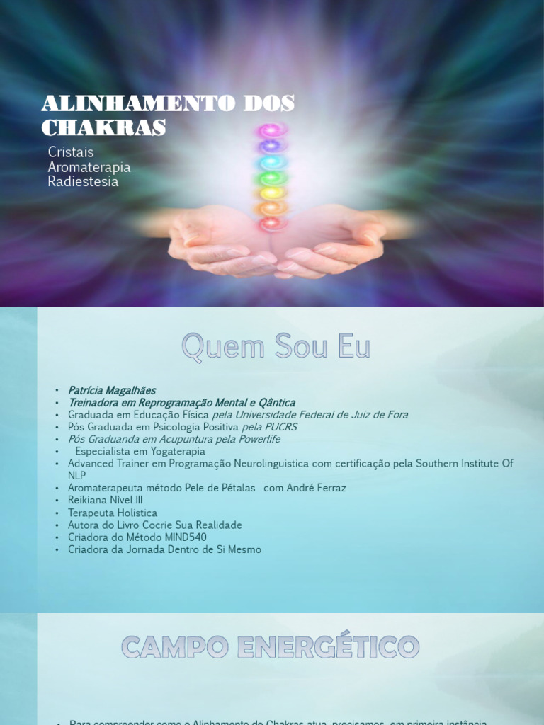 ALINHAMENTO DOS CHAKRAS-1 | PDF | Chacra | Corpo humano