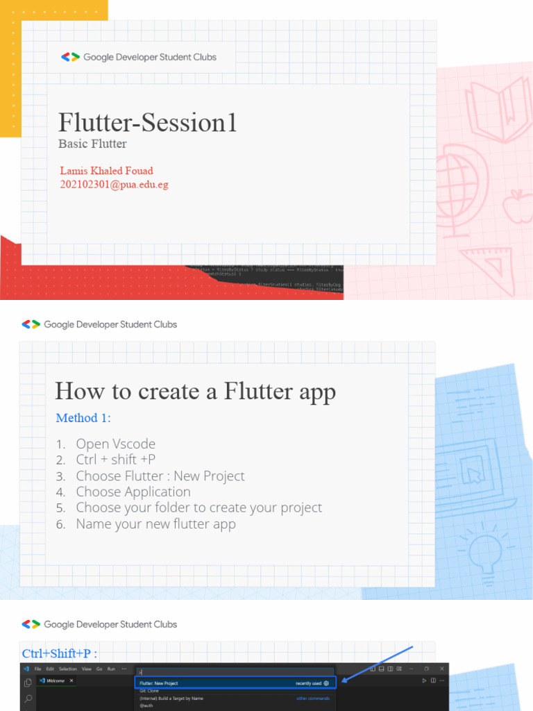 Flutter 1 | PDF | Computer Programming | Graphical User Interfaces
