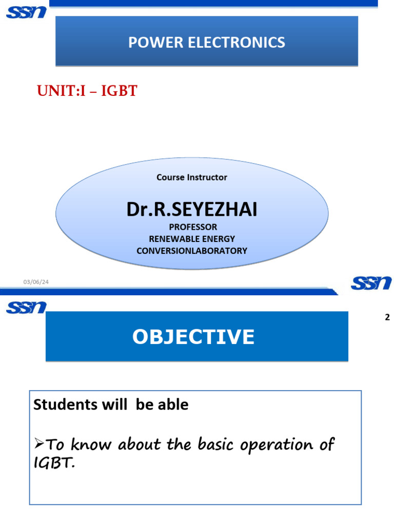 Igbt | PDF | Electrical Components | Electrical Circuits