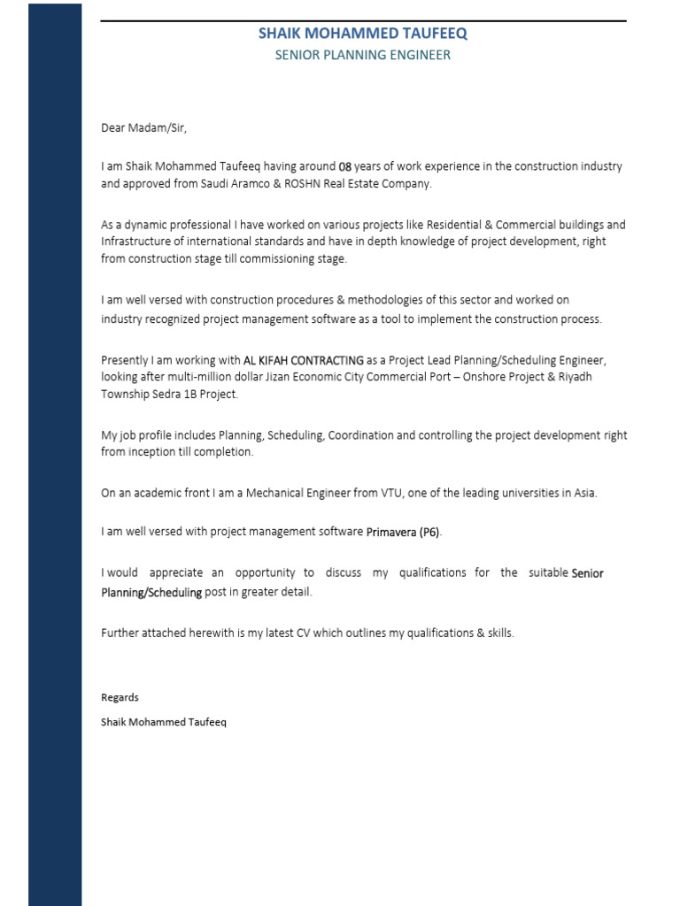 Taufeeq Shaikh CV | PDF | Business