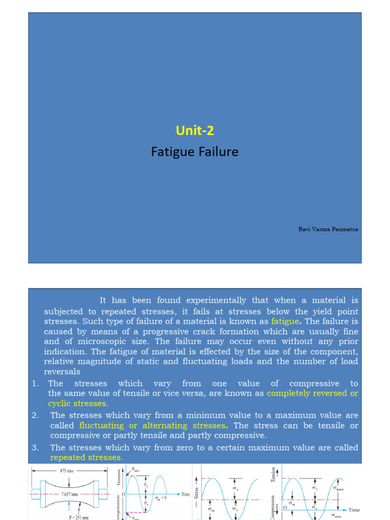 Fatigue Life Calculation for Bar Diameter | PDF | Strength Of Materials ...