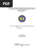 Template Tugas Akhir UNEJ | PDF