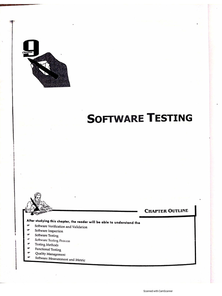 Chapter 9 - Software Testing | PDF Chapter 9 - Software Testing | PDF
