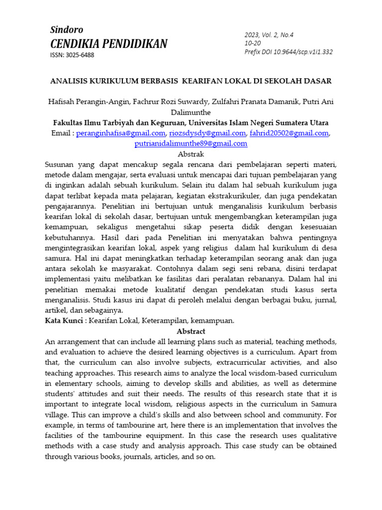 Jurnal Pendidikan | PDF