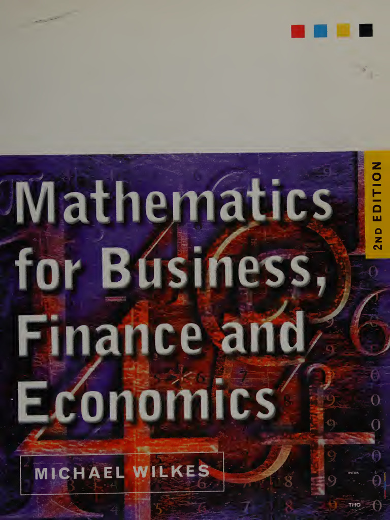 Mathematics For Business, Finance, and Economics | PDF | Matrix ...