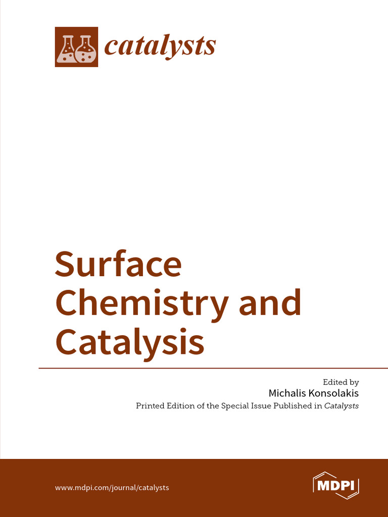 Surface Chemistry and Catalysis | PDF | Catalysis | Adsorption
