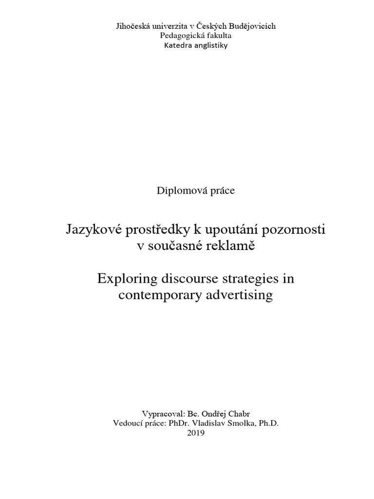 Exploring Discourse Strategies | PDF