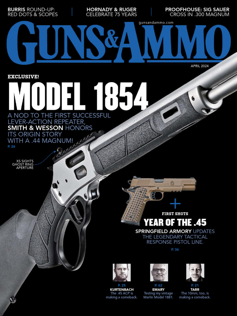 Guns Amp Amp Ammo - April 2024 | PDF | Flight | Firearms