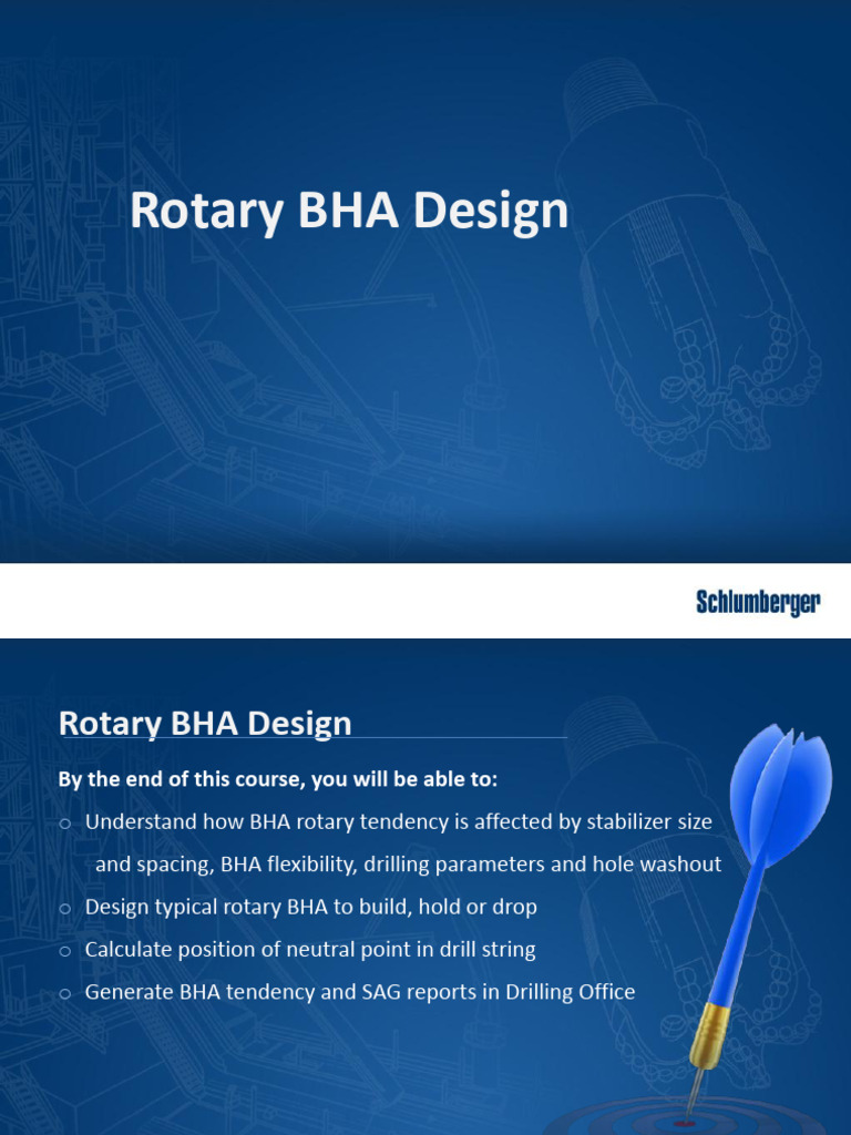 3. Rotary BHA Design1 | PDF | Mechanics | Applied And Interdisciplinary ...
