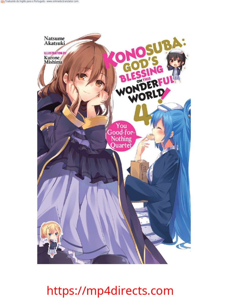 Konosuba Vol 4 | PDF | Tempo | Espada