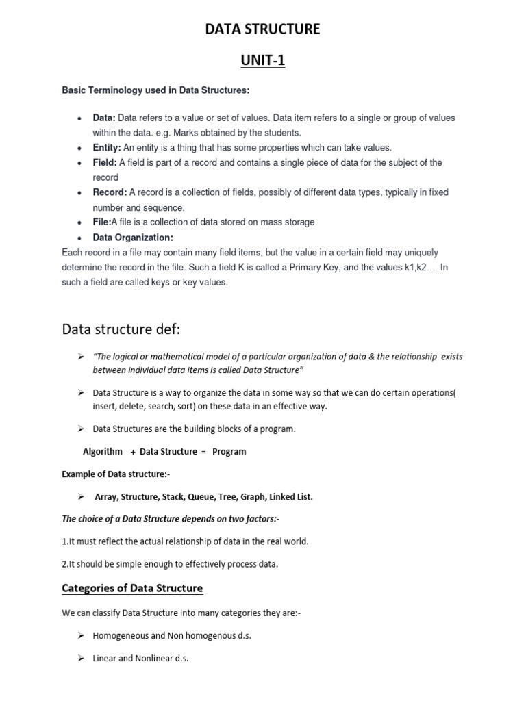 UNIT 1 | PDF | Pointer (Computer Programming) | Matrix (Mathematics)
