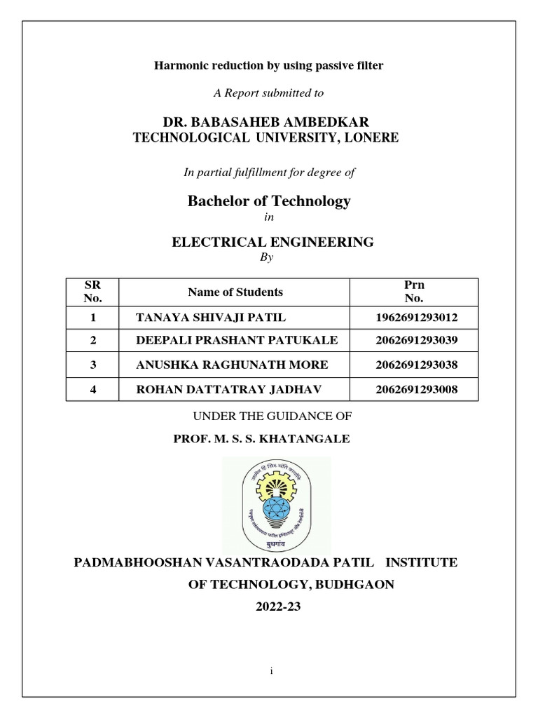 Rohan Final Report | PDF | Power Electronics | Rectifier