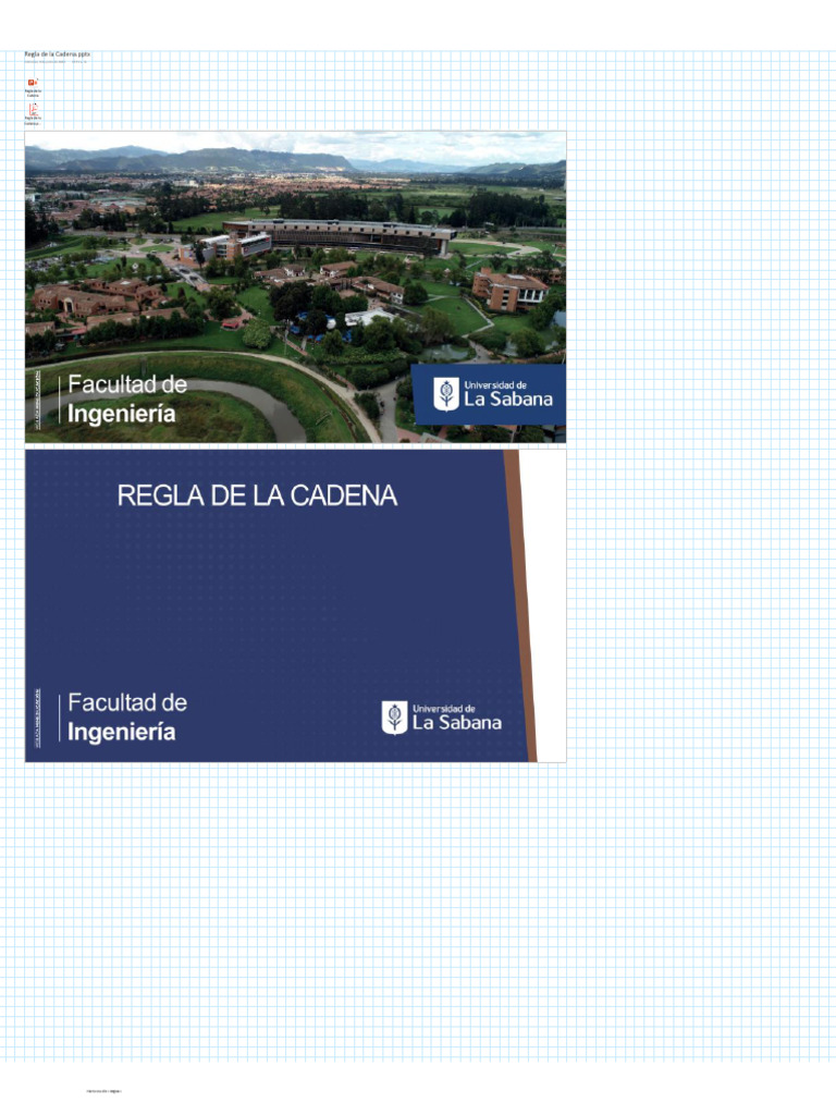 Regla de La Cadena | PDF