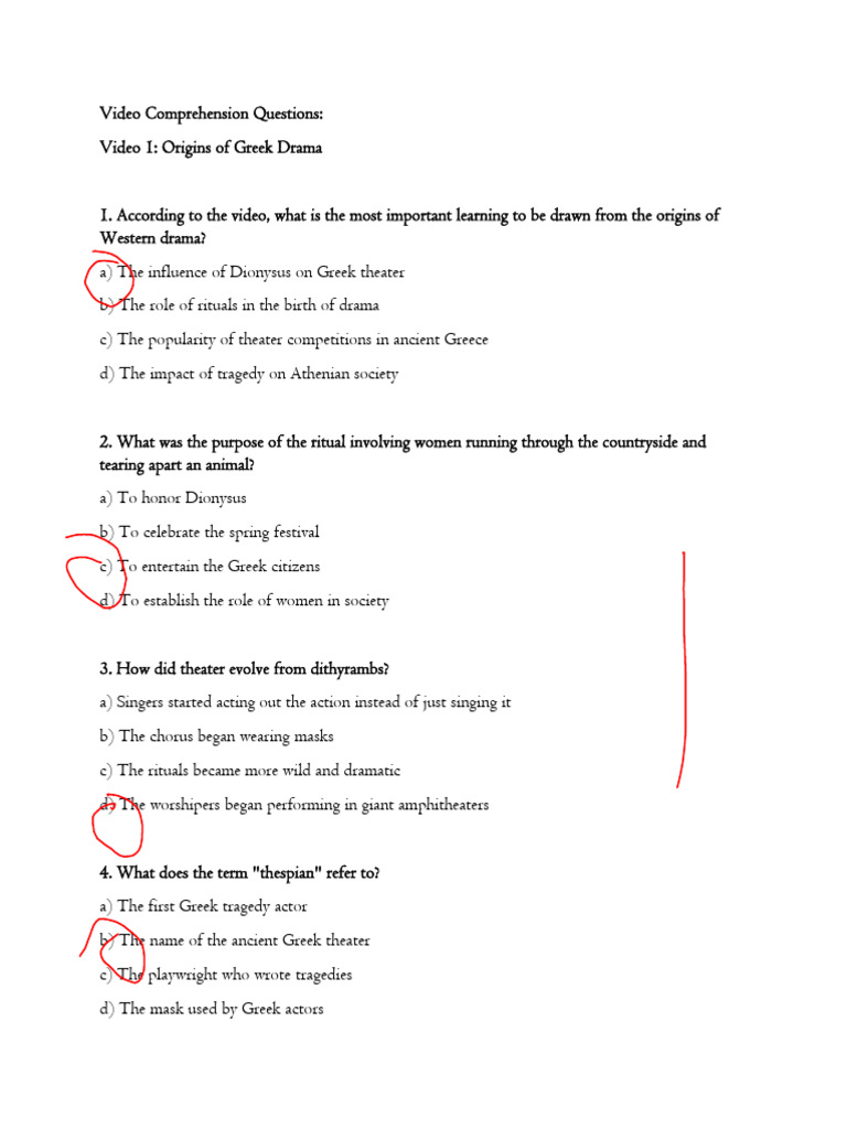 Kami Export - Kaleb Lewis - Greek Theatre Video Comprehension Questions ...