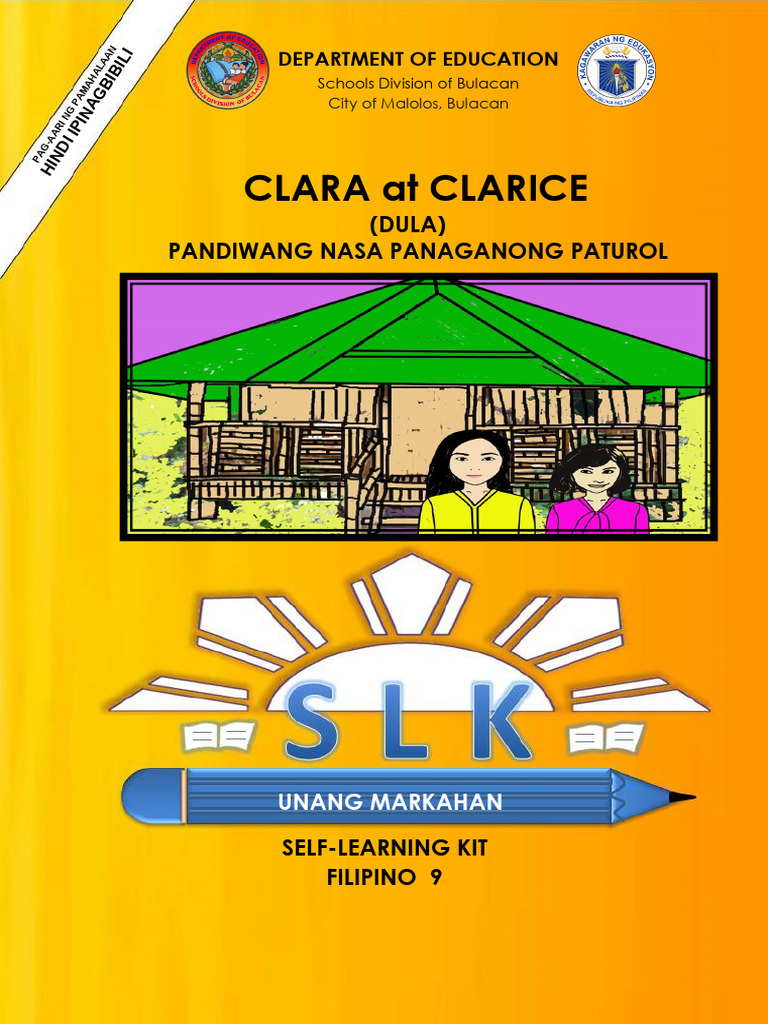 Aralin1.5 Dula ClaraatClarce PandiwangNasaPanaganongPaturol | PDF