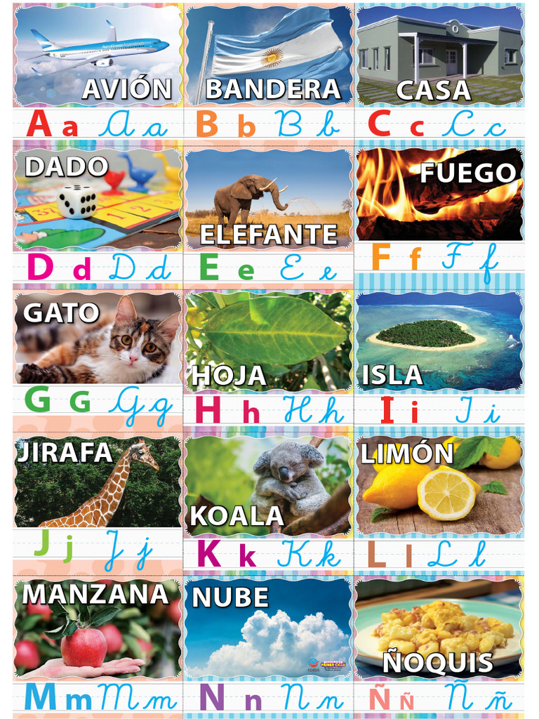 Abecedario (PRIMERO) | PDF