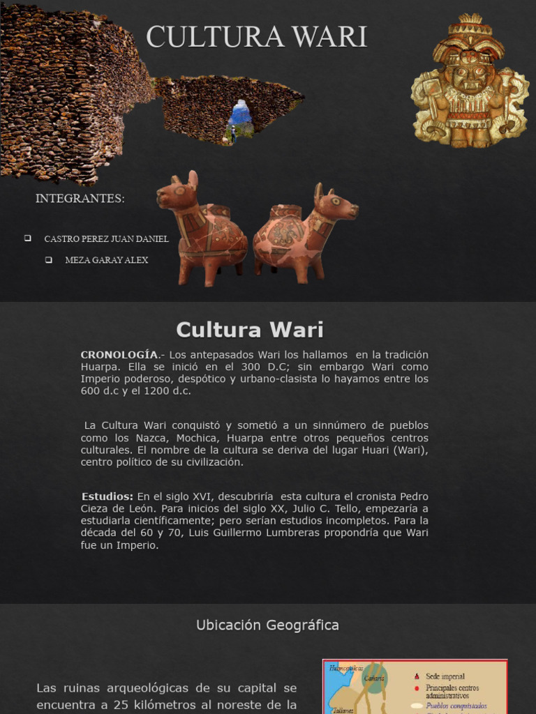 Cultura Wari Ppte | PDF