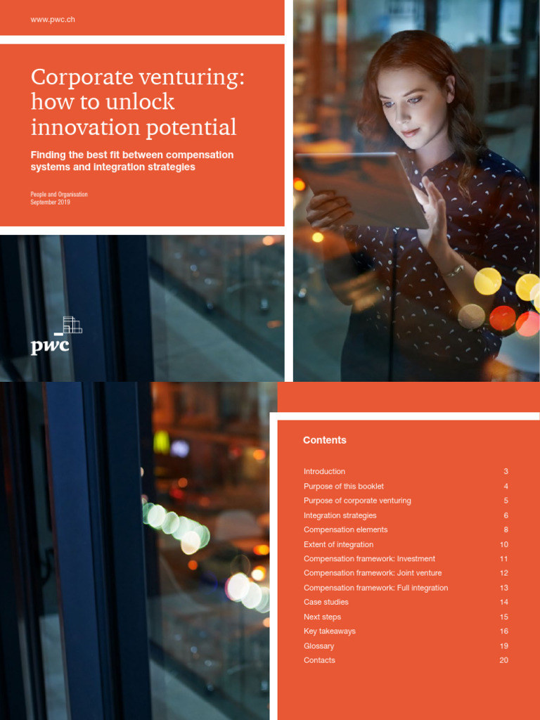 PWC Corporate Venturing Brochure | PDF | Startup Company | Small ...