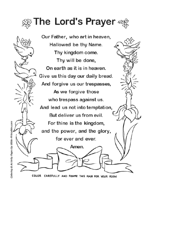 The Lords Prayer | PDF