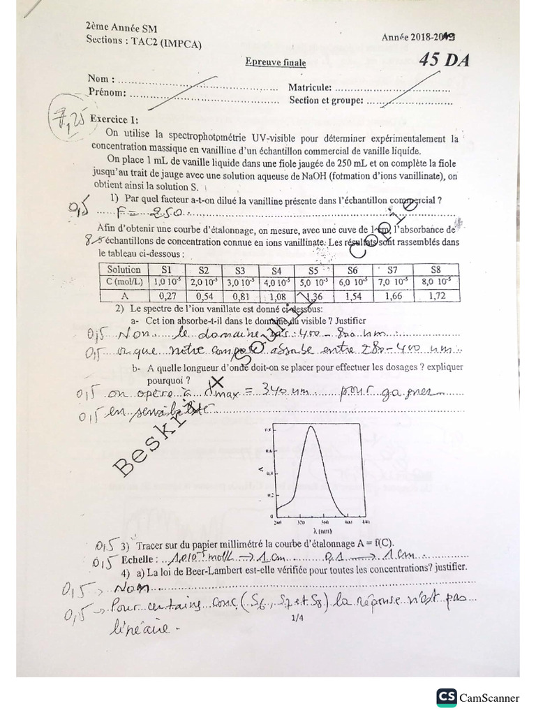 Sujet Beskri - IMPCA S4 | PDF