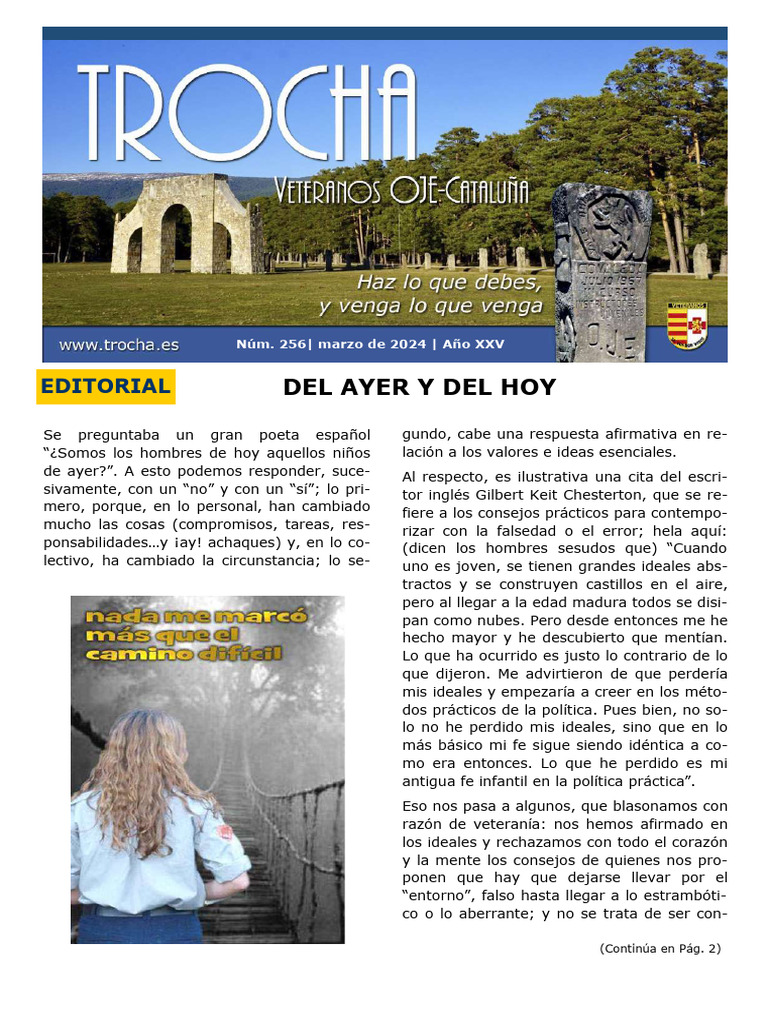 N256 Trocha - MAR2024 R | PDF | Amor
