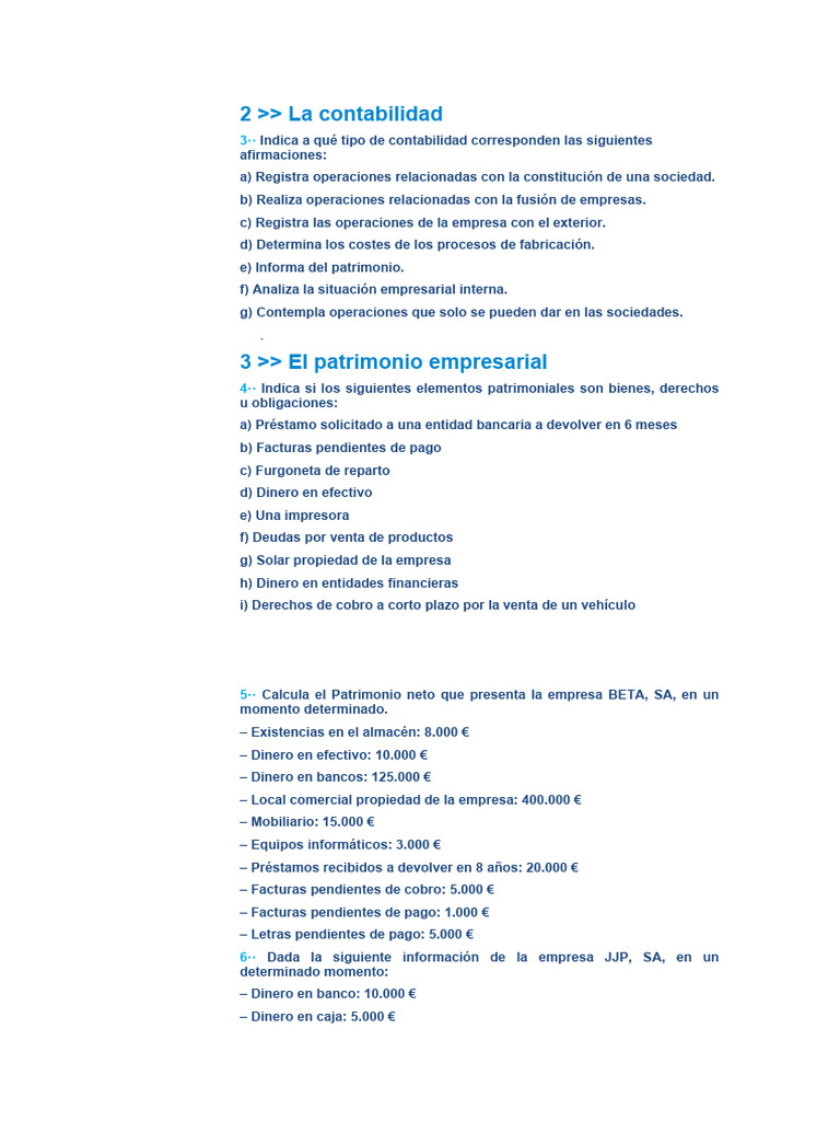 PIAC-ejercicios Tema 1 Mac Millan | PDF | Contabilidad | Bancos