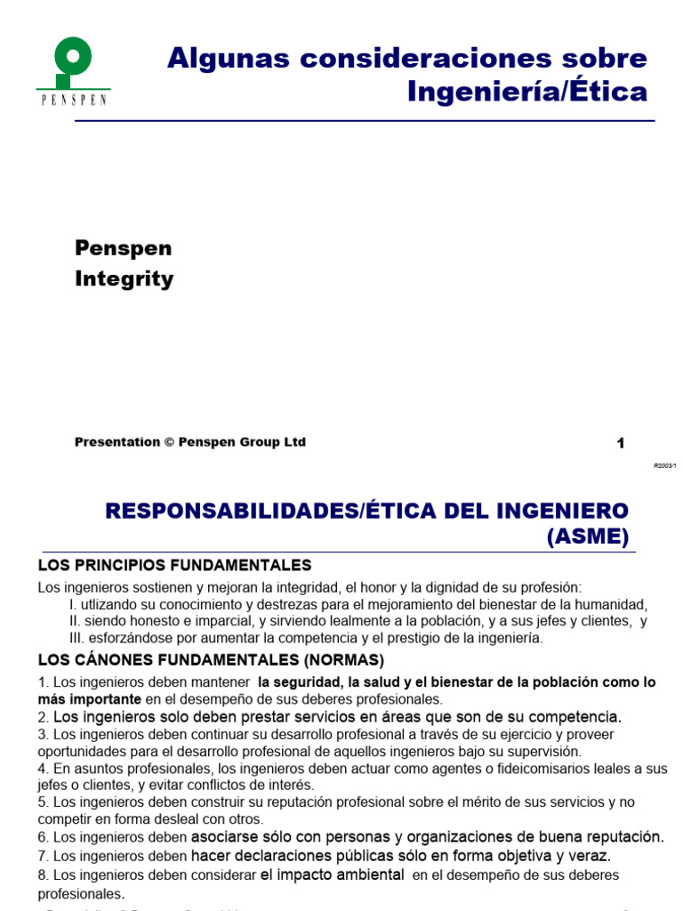 Engineering Responsibilities & E | PDF
