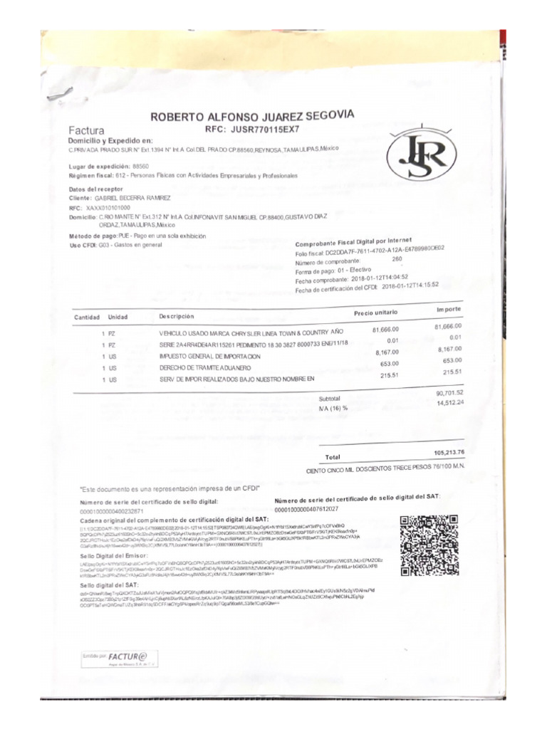 Roberto Alfonso Juarez Segovia | PDF