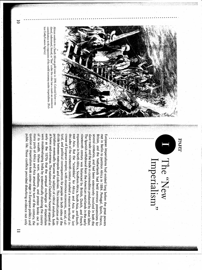 Part 1 The New Imperialism | PDF
