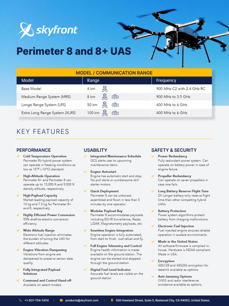 Perimeter 8 Specifications - July2022 - V6 - 240207 - 101351 | PDF ...