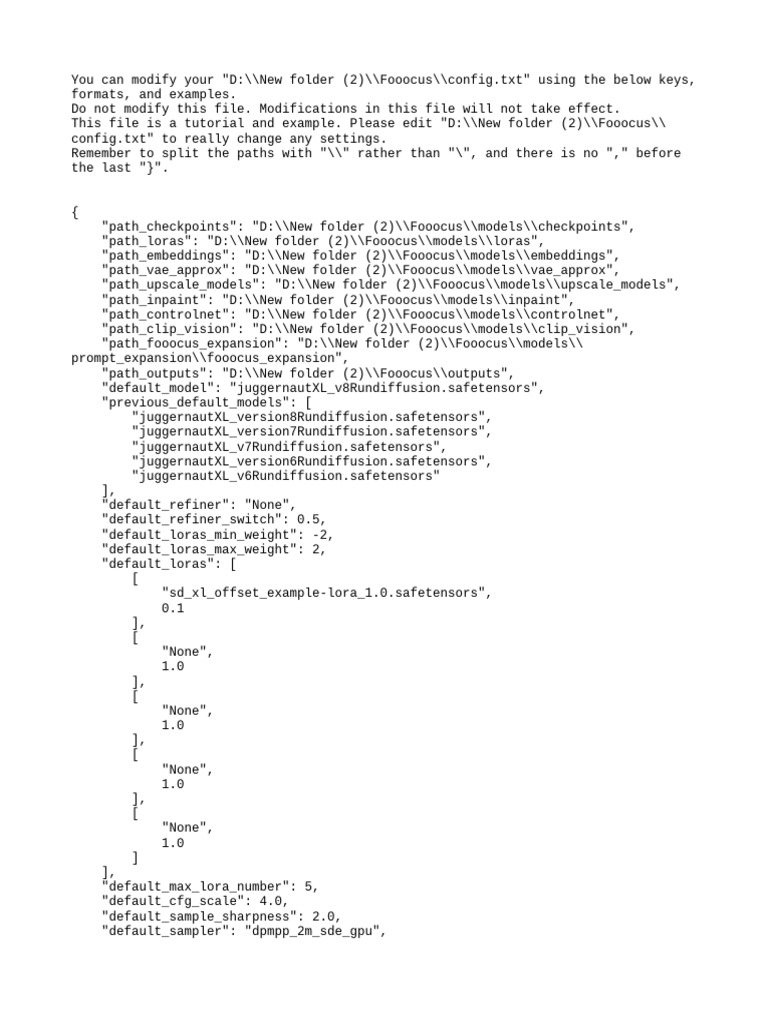config_modification_tutorial | PDF | Computing | Computer Data