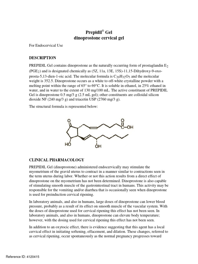 Patient Information LeafInsert | PDF | Childbirth | Women's Health