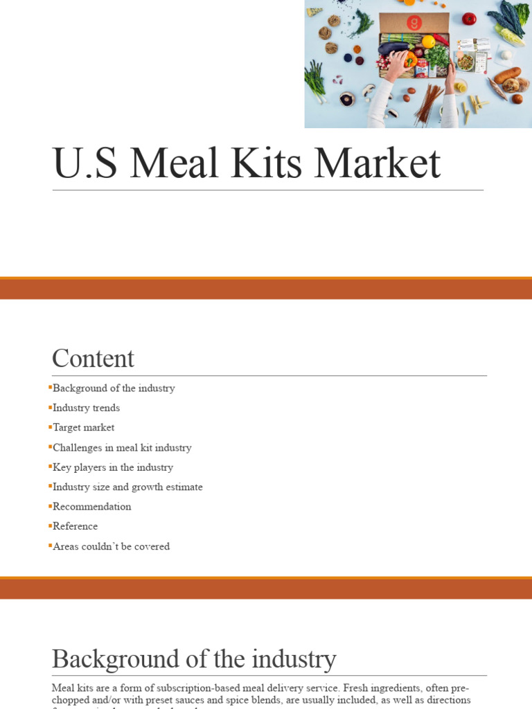 US Meals Kit Market | PDF