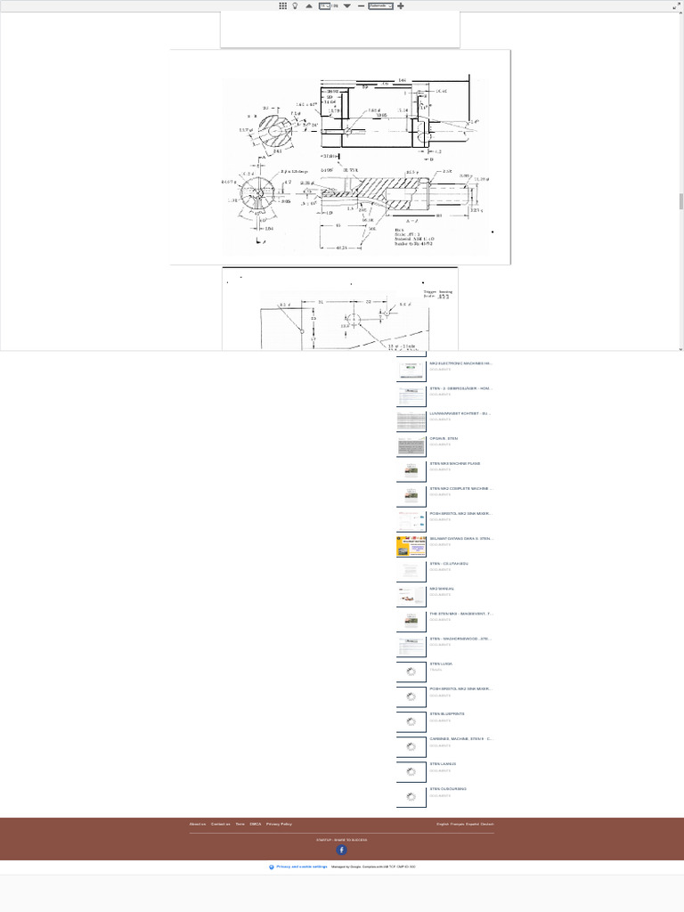 STEN MK2 Machine Instructions Guide | PDF