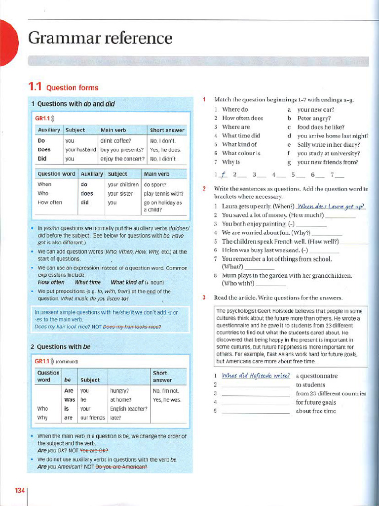 navigate pre st grammar reference | PDF