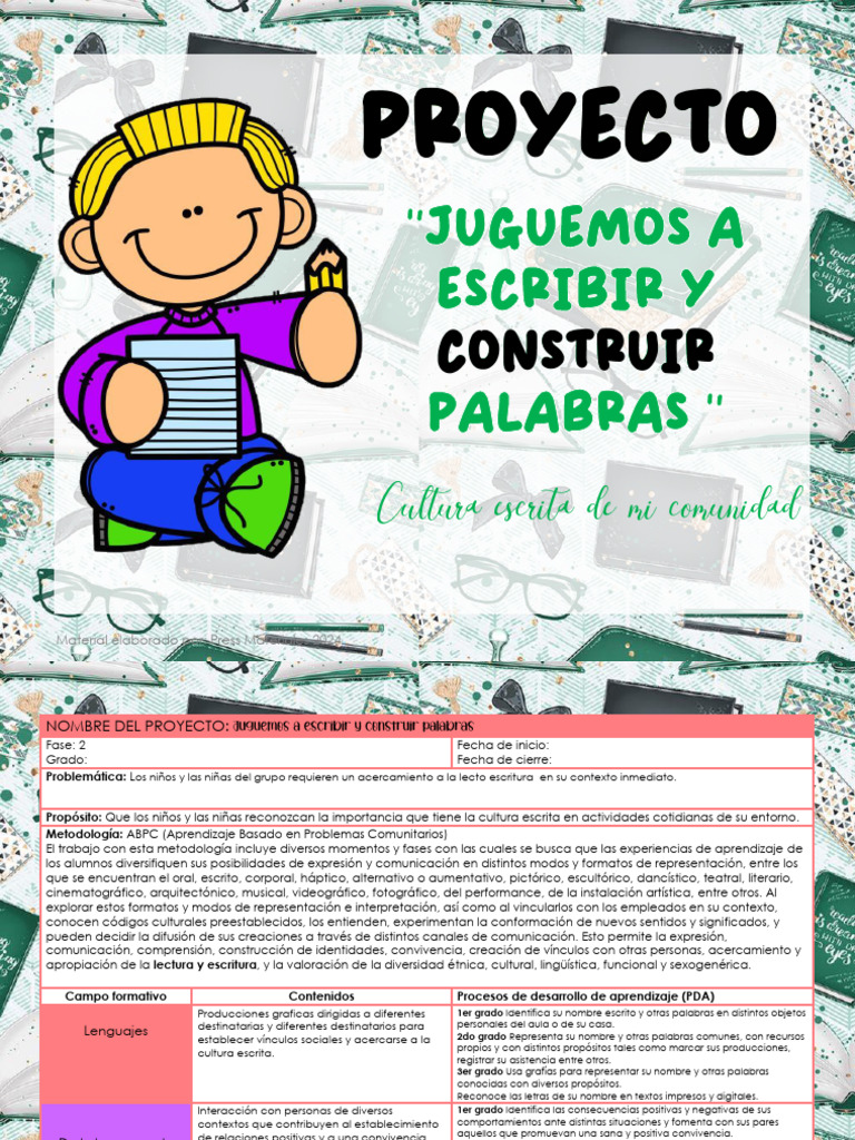 PROYECTO 13 Lectura | PDF | Comunicación | Aprendizaje