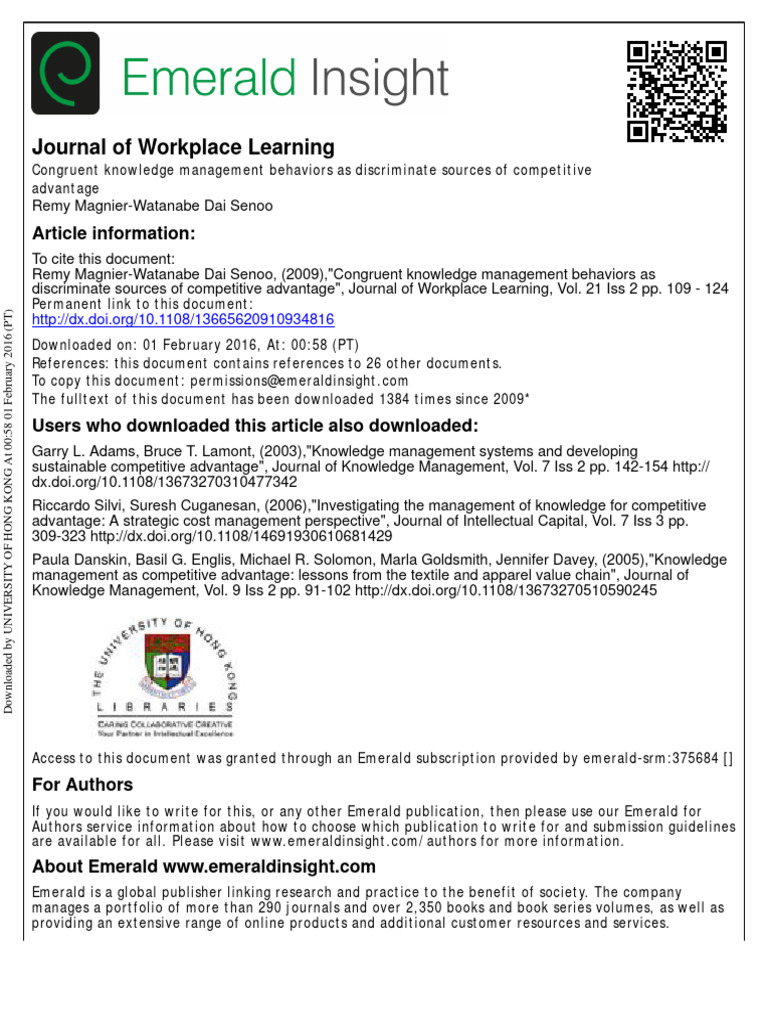 gfs | PDF | Tacit Knowledge | Knowledge