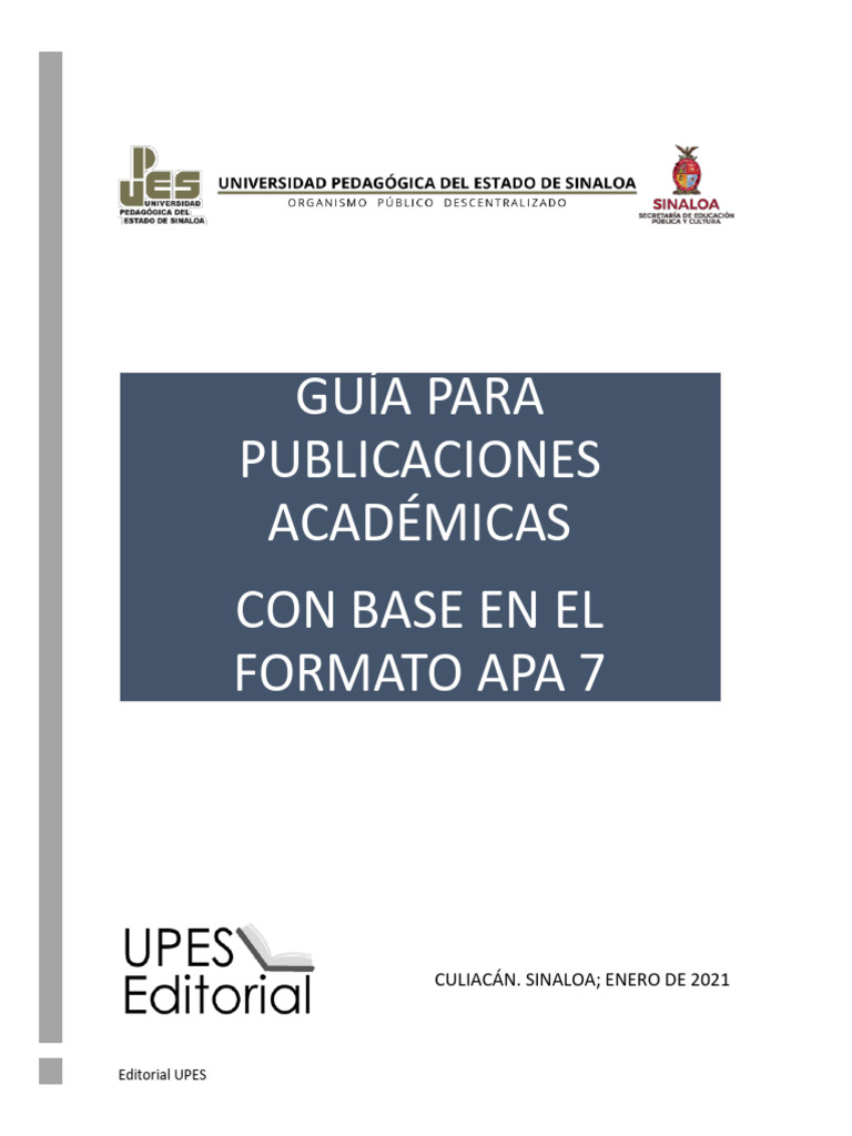 normas apa 7 edición | PDF