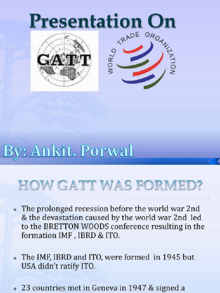 GATT | PDF