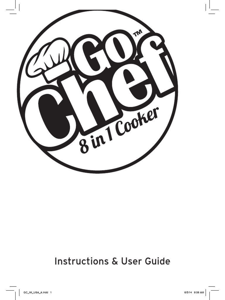 JML Go Chef | PDF | Electrical Connector | Ac Power Plugs And Sockets