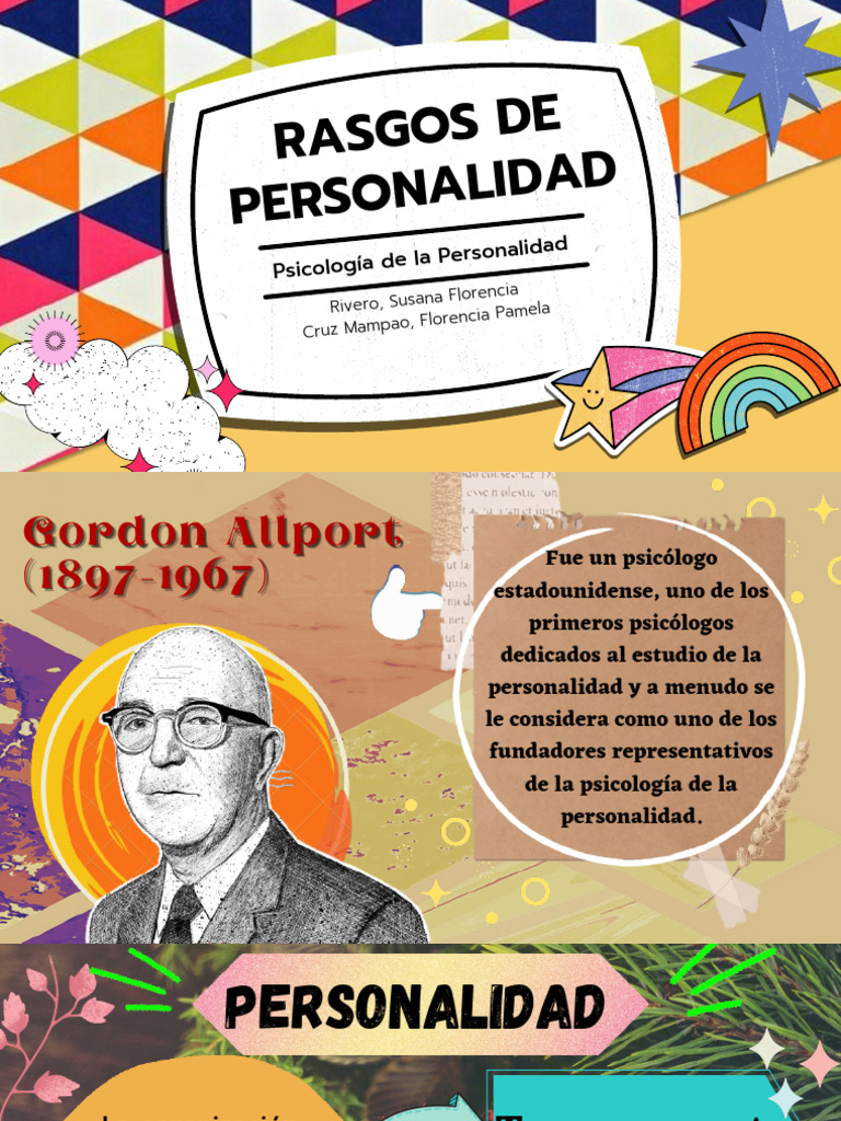 Rasgos de Personalidad | PDF