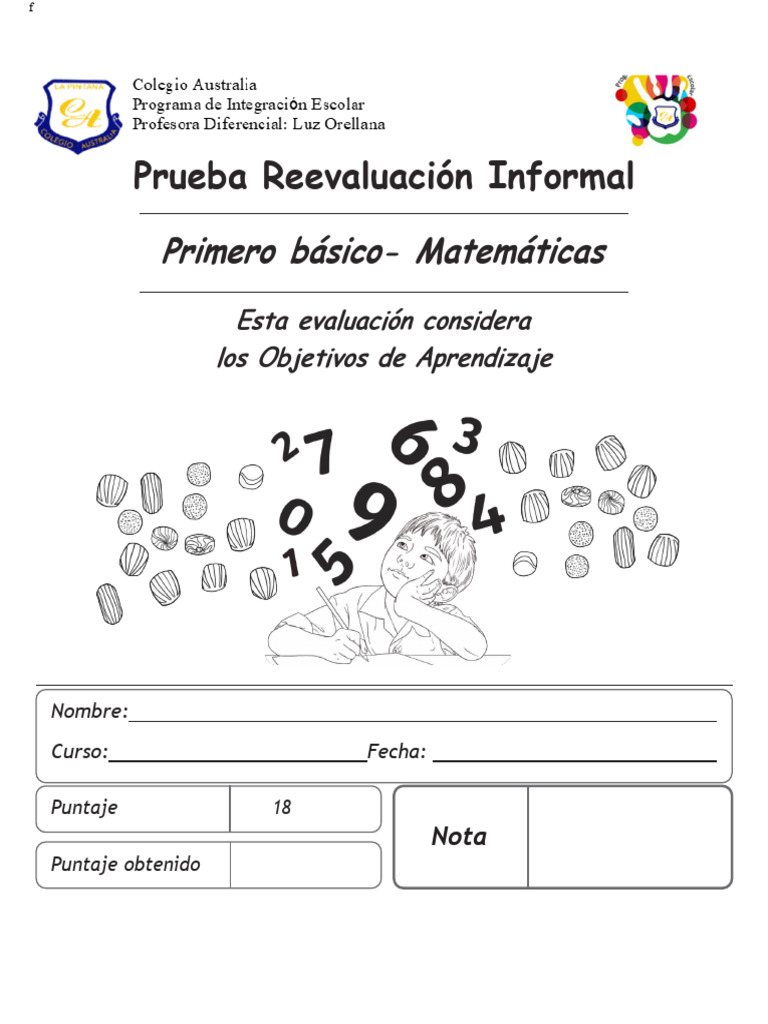 1ro Matematica | PDF | Hora